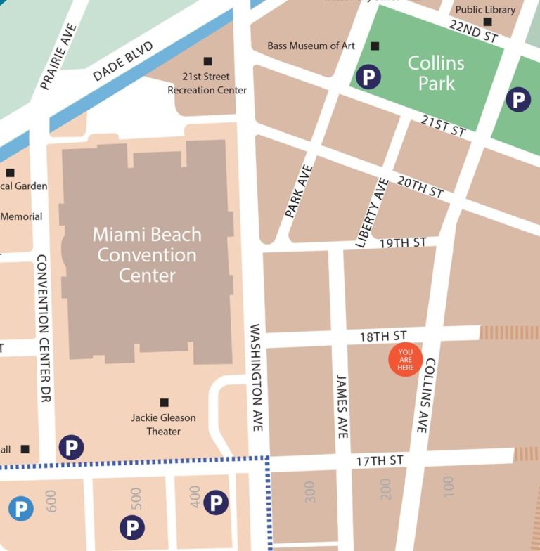 Miami Trolley Map | MERJE DESIGN