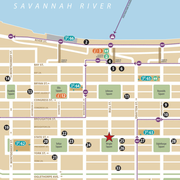 Savannah Maps | MERJE DESIGN